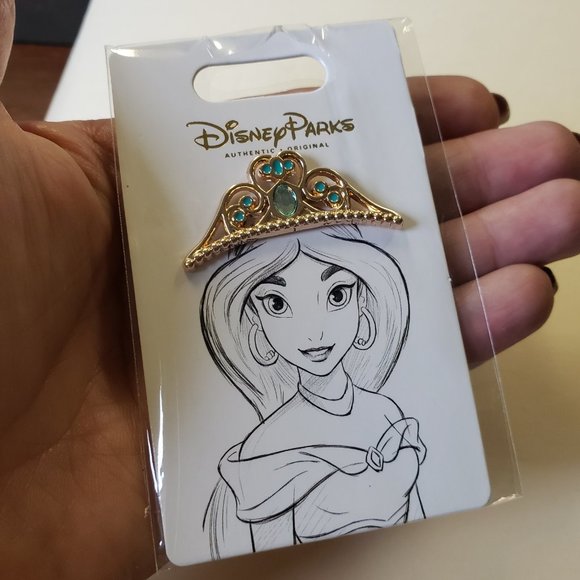 Disney | Accessories | Disney Parks Princess Tiara Crown Pins | Poshmark